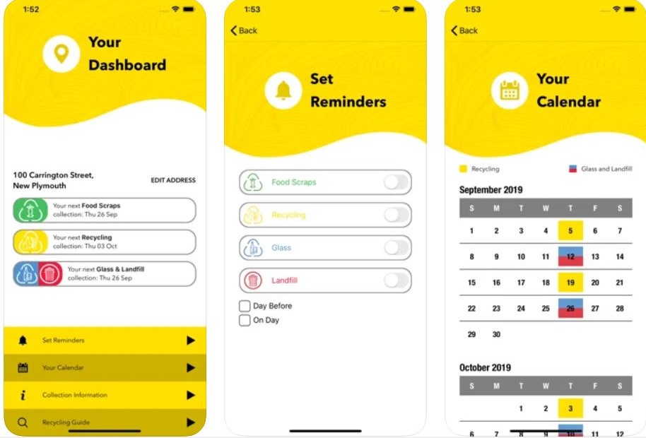 Recycling and rubbish collection