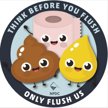 Think before you flush